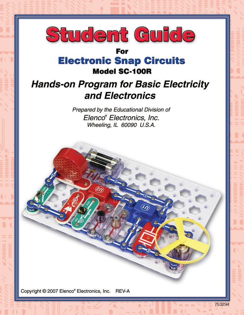 Student Guide for Snap Circuits SC-100 – Hobby Engineering
