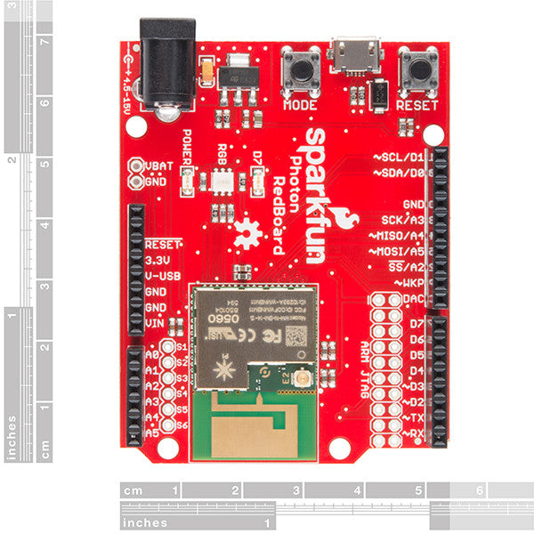 SparkFun Photon RedBoard – Hobby Engineering