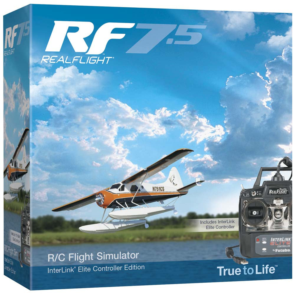 RealFlight 7.5 w/InterLink Elite Mode 2 – Hobby Engineering