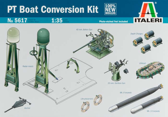 5617S 1/35 PT Boat Conversion Kit – Hobby Engineering