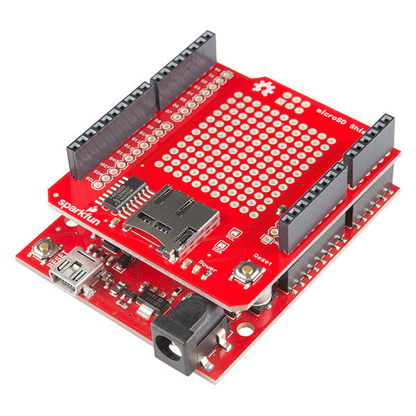 SparkFun microSD Shield – Hobby Engineering