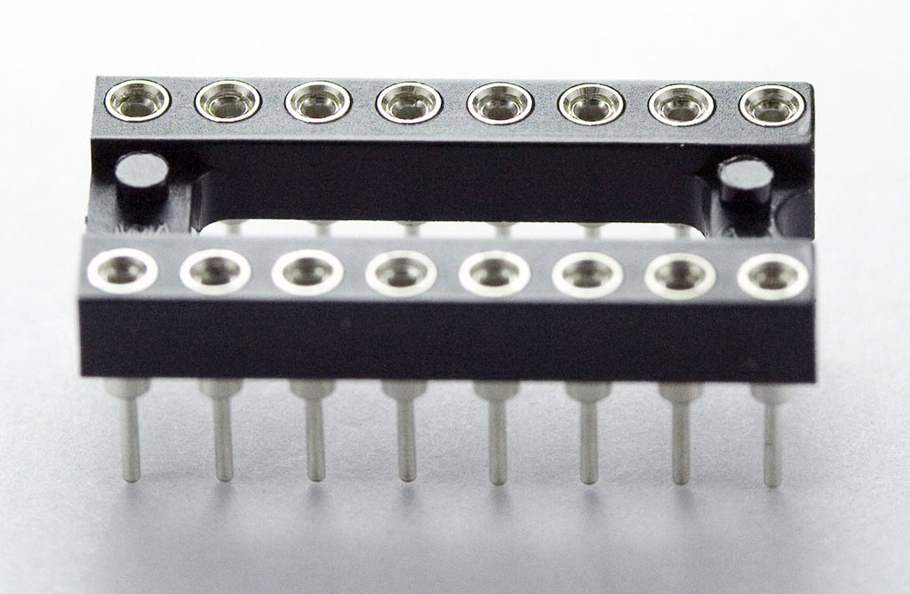 IC Socket 16-Pin – Hobby Engineering