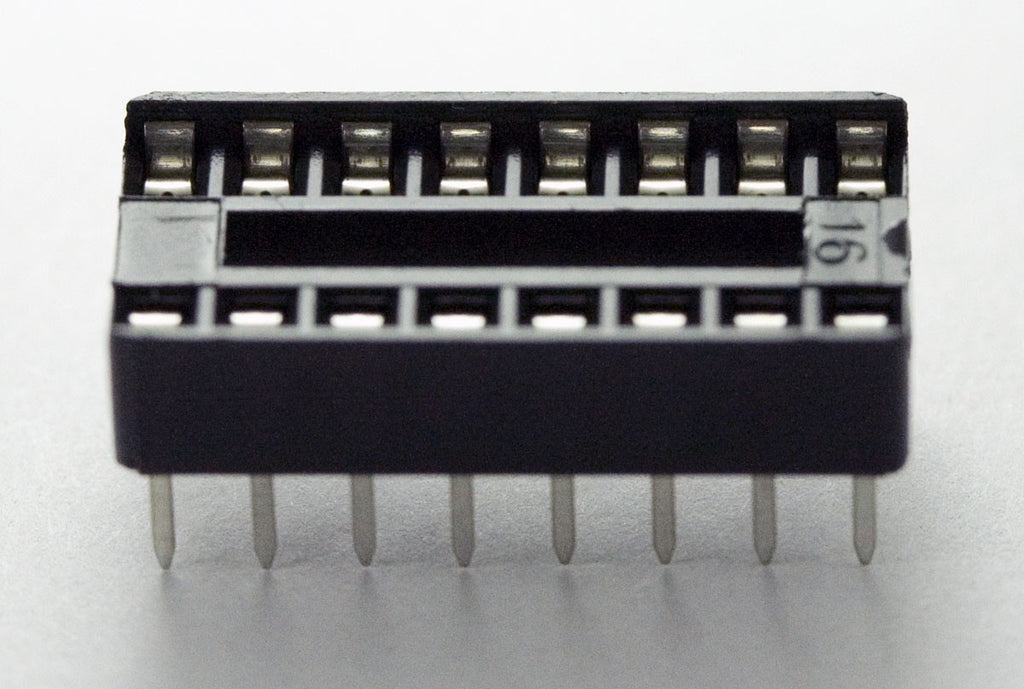 IC Socket 16-Pin – Hobby Engineering