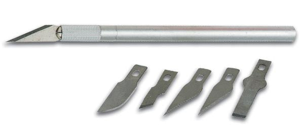 Precision Modeling Knife w/ 5 Blades – Hobby Engineering