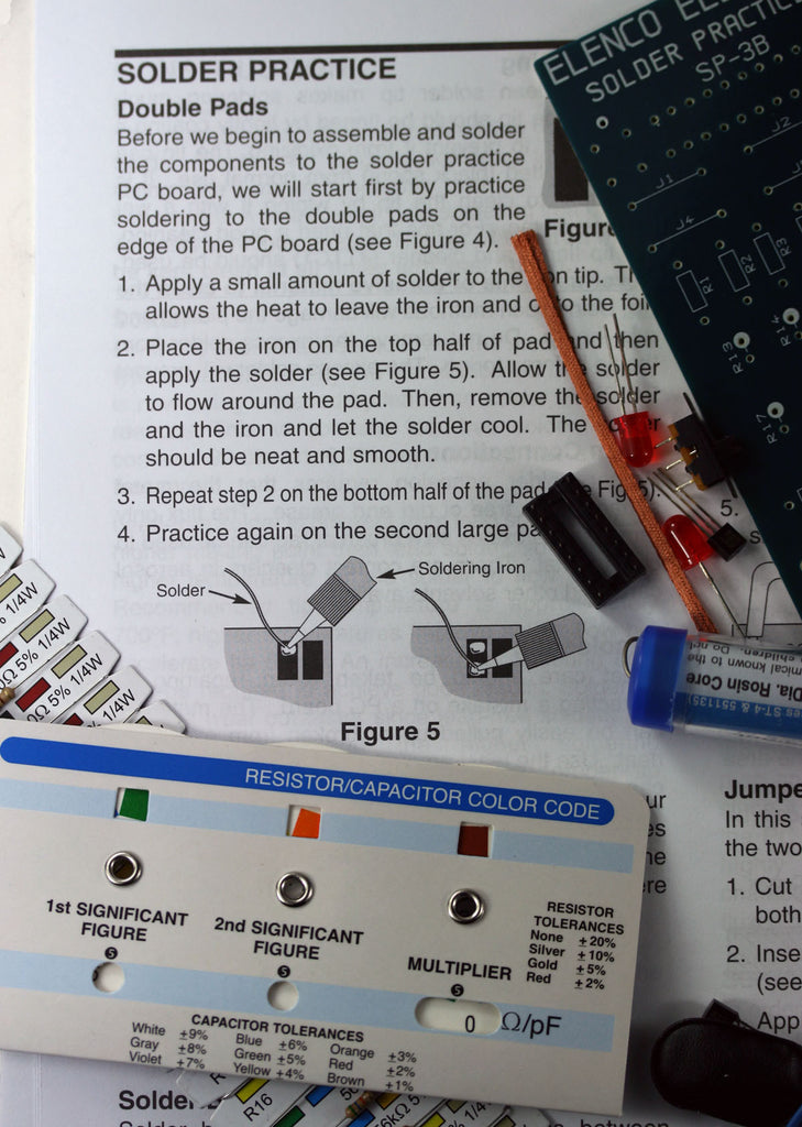 Soldering Training Kit: Blinking LEDs Project – Hobby Engineering