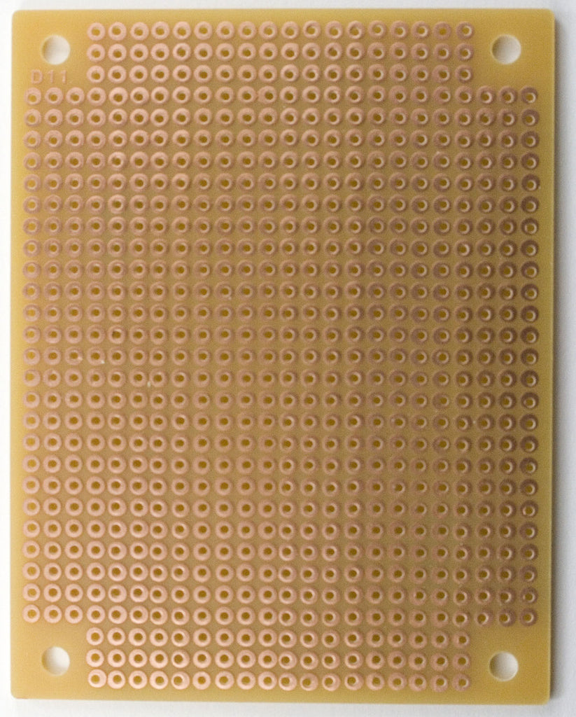 Perfboard Prototyping Board 2.3125" x 1.875" – Hobby Engineering