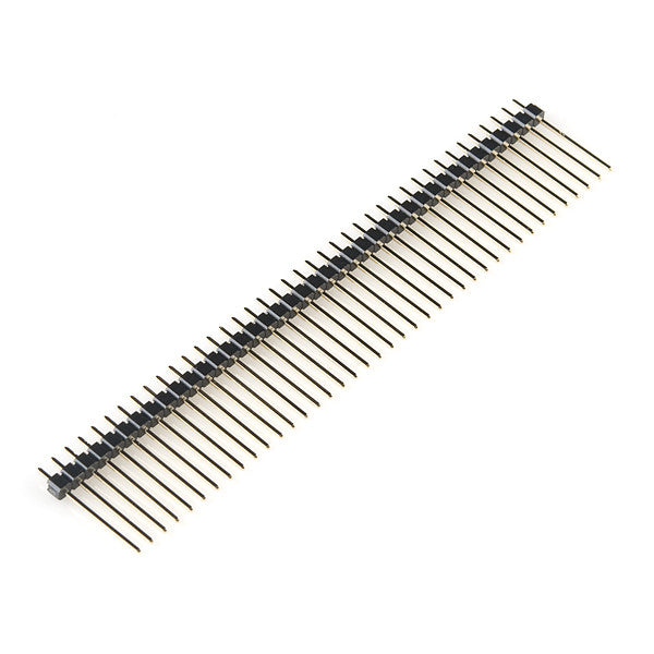 Header .1" Male 40-Pin Break-Away for PCB (Extra Long) – Hobby Engineering