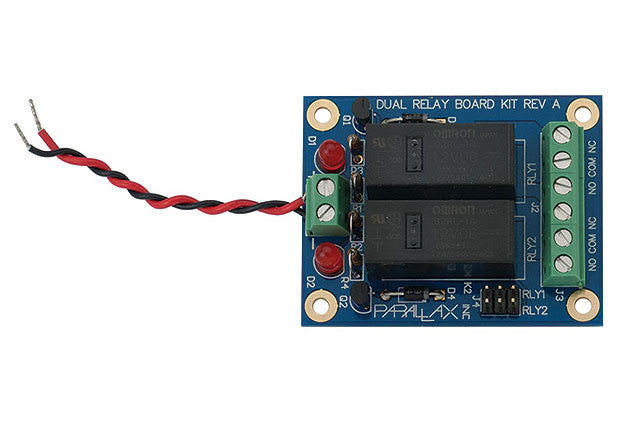 Dual Relay Board Kit – Hobby Engineering