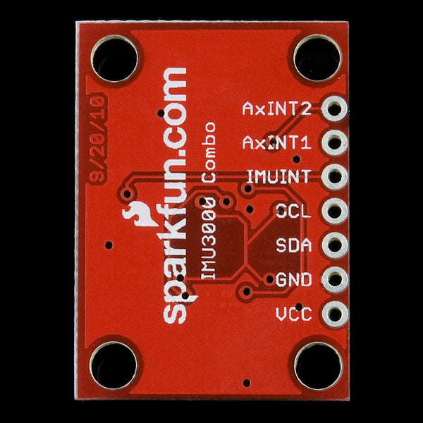 SparkFun IMU Fusion Board - ADXL345 & IMU3000 – Hobby Engineering