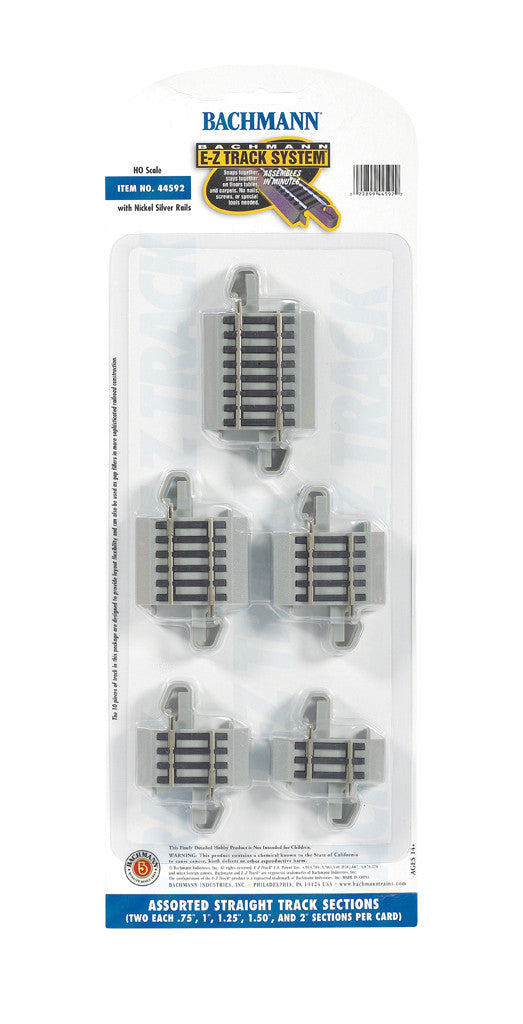 E-Z Track(R) Connector Assortment (HO Scale) – Hobby Engineering